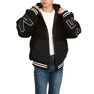 Moose Knuckles Long Sleeve Hooded Jacket With Logo Embroidery