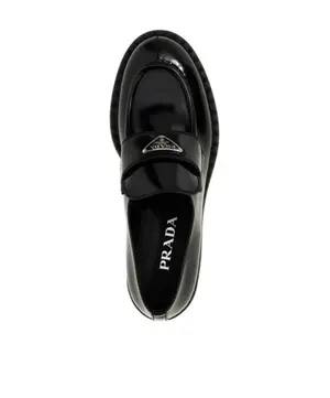 Prada 50mm Loafers - Black
