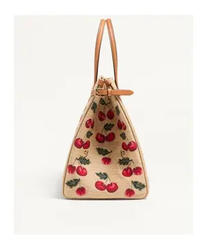 Valentino Garavani Antibes Cherry Tote Bag