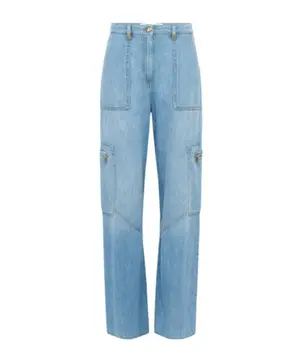 Elisabetta Franchi Zip Up Jeans For Women