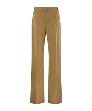DONDUP Amber Wide-leg Trousers