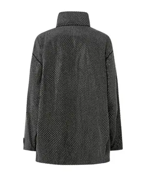 Pinko Rhinestoned Technical Parka