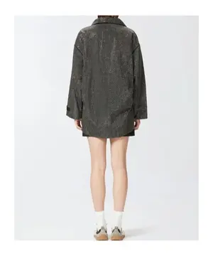 Pinko Rhinestoned Technical Parka