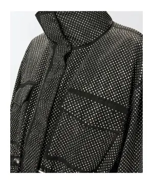Pinko Rhinestoned Technical Parka