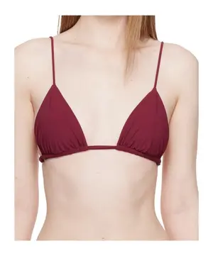 JIL SANDER Triangle Bikini Top - Sumac