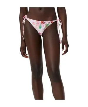 GANNI Floral Printed Bikini Briefs - Pink