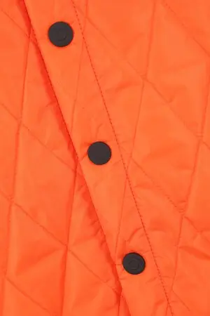 Dsquared2 Logo Patch Quilted Hooded Jacket
