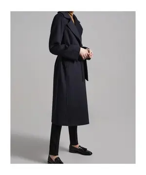 Max Mara Manuela Icon Coat - Navy Blue