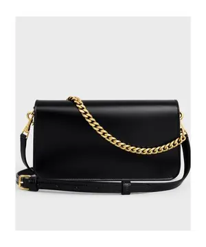 Celine Multipochette In Shiny Calfskin - Black