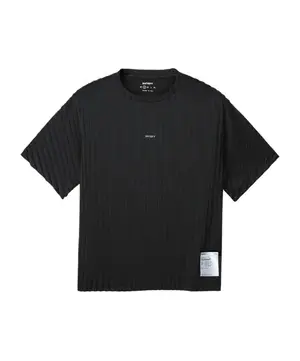 Satisfy Auralite Pleated T-shirt - Black