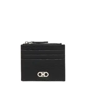 FERRAGAMO Wallet Card Holder And Keyring Set