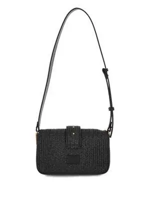 Pinko Love One Foldover Crossbody Bag - Black