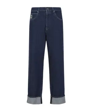 Marni Logo Embroidered Jeans