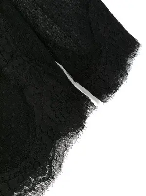 Dolce & Gabbana Lace Detailing Blouse