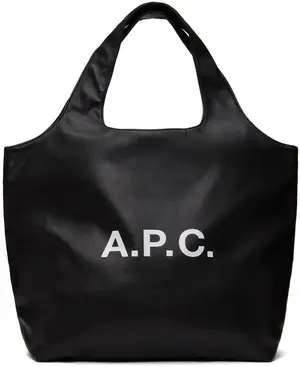 A.p.c. Logo Shopper Tote Bag