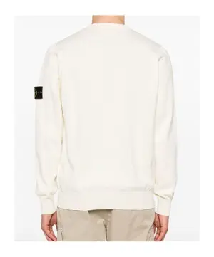 Stone Island Logo Patch Crewneck Jumper