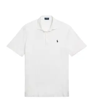 Polo Ralph Lauren Polo Pony-embroidered Short-sleeved Polo Shirt - White