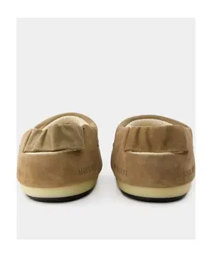 Moon Boot Evolution Round Toe Slip-on Slippers - Brown