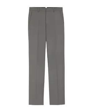 Ami Straight Leg Trousers - Carbon