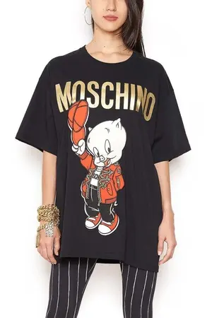 Moschino Pig Short Sleeve T-shirt