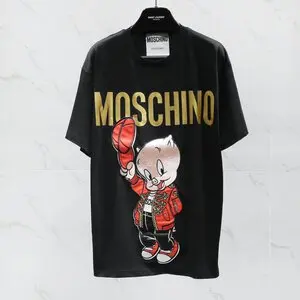 Moschino Pig Short Sleeve T-shirt