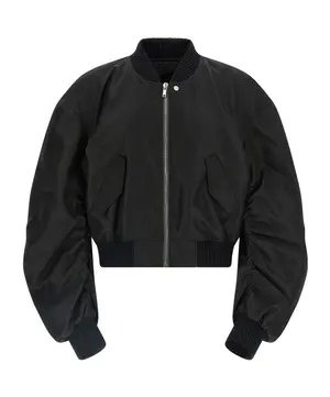 Rick Owens Flight Bomber Jacket - Black