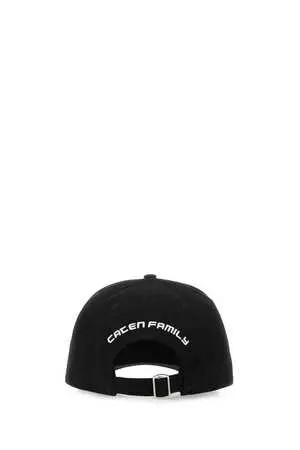 Dsquared2 Distressed Baseball Cap With Logo Detail - Black