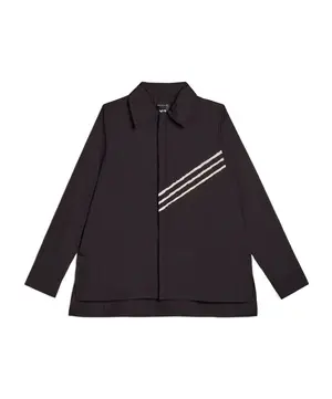 Y3 3-stripes" Detailed Overshirt