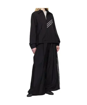Y3 3-stripes" Detailed Overshirt