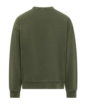 Dsquared2 Loose Fit Crewneck Sweatshirt - Verde