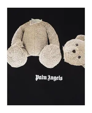 Palm Angels Logo Print Short Sleeve T-shirt