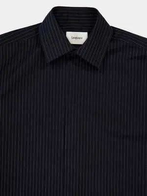 Saint Laurent Cassandre Striped Shirt