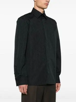 Saint Laurent Cassandre Striped Shirt