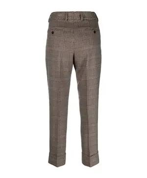 Incotex Plaid Tailored Trousers