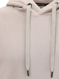 Canada Goose Huron Logo-patch Drawstring Hoodie - Limestone