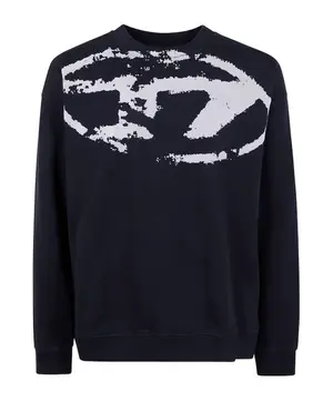 DIESEL® S-boxt-n5 Sweatshirt - Black