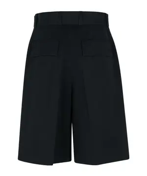 JIL SANDER Belted Knee-length Bermuda Shorts