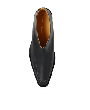 Proenza Schouler Bronco Leather Ankle Boots - Black