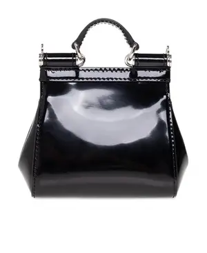 Dolce & Gabbana X Kim Logo-plaque Foldover Top Mini Bag