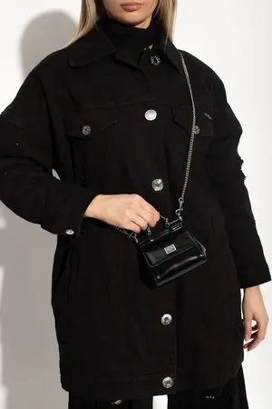 Dolce & Gabbana X Kim Logo-plaque Foldover Top Mini Bag