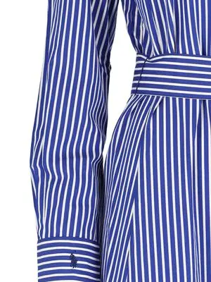 Polo Ralph Lauren Striped Belted Shirt Dress