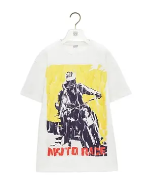 Loewe Relaxed Fit T-shirt With Anagram Embroidery - Multicolour
