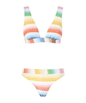 Missoni Chevron Bikini Set - Multi-color