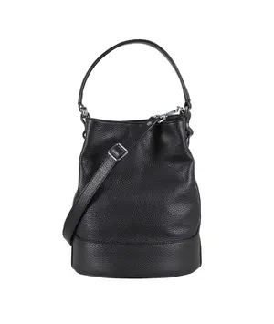 ZANELLATO Monda Twist-lock Small Bucket Bag - Black