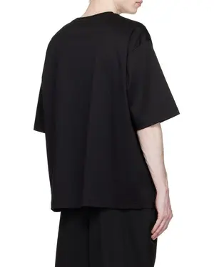 LANVIN Curb Lace Oversized T-shirt - Black