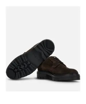 Hogan H673 Derby Lace-up Shoes - Brown