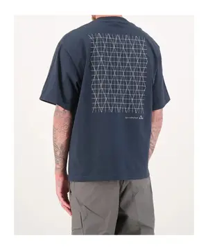 Stone Island Logo Printed Short-sleeved T-shirt