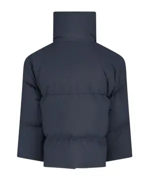 Alaïa Padded Down Jacket With High Neck