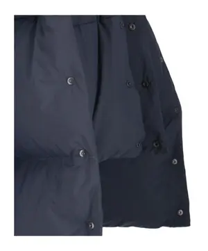 Alaïa Padded Down Jacket With High Neck