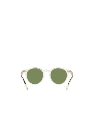 Oliver Spencer Romare Round-frame Sunglasses - Green